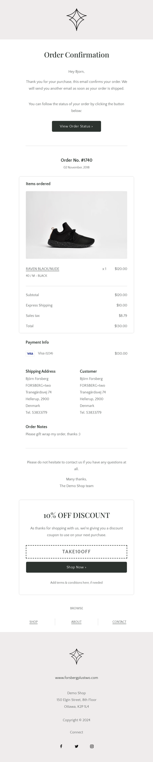 OrderlyEmails for Shopify